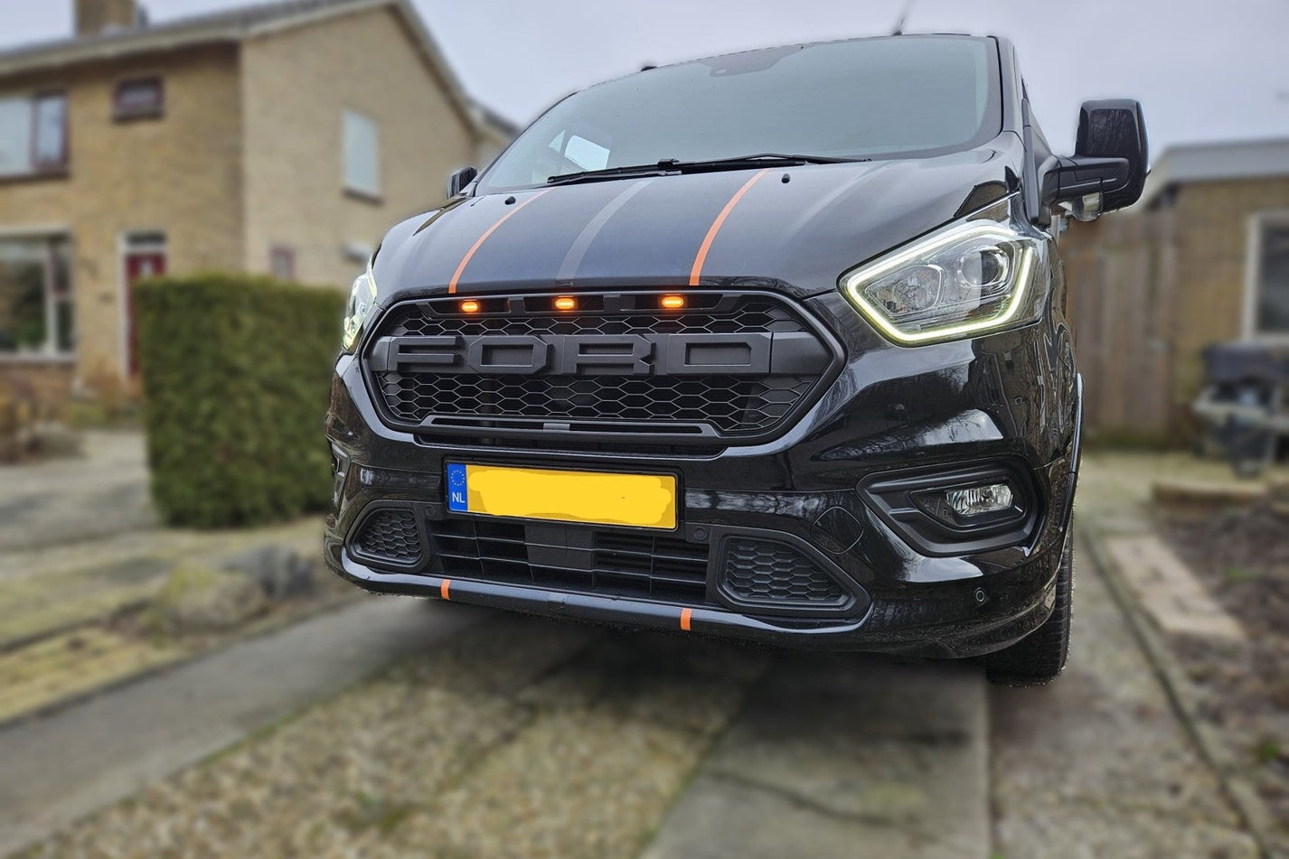 Raptor style grill - Ford transit custom 2018-2023 – Transit Custom Shop