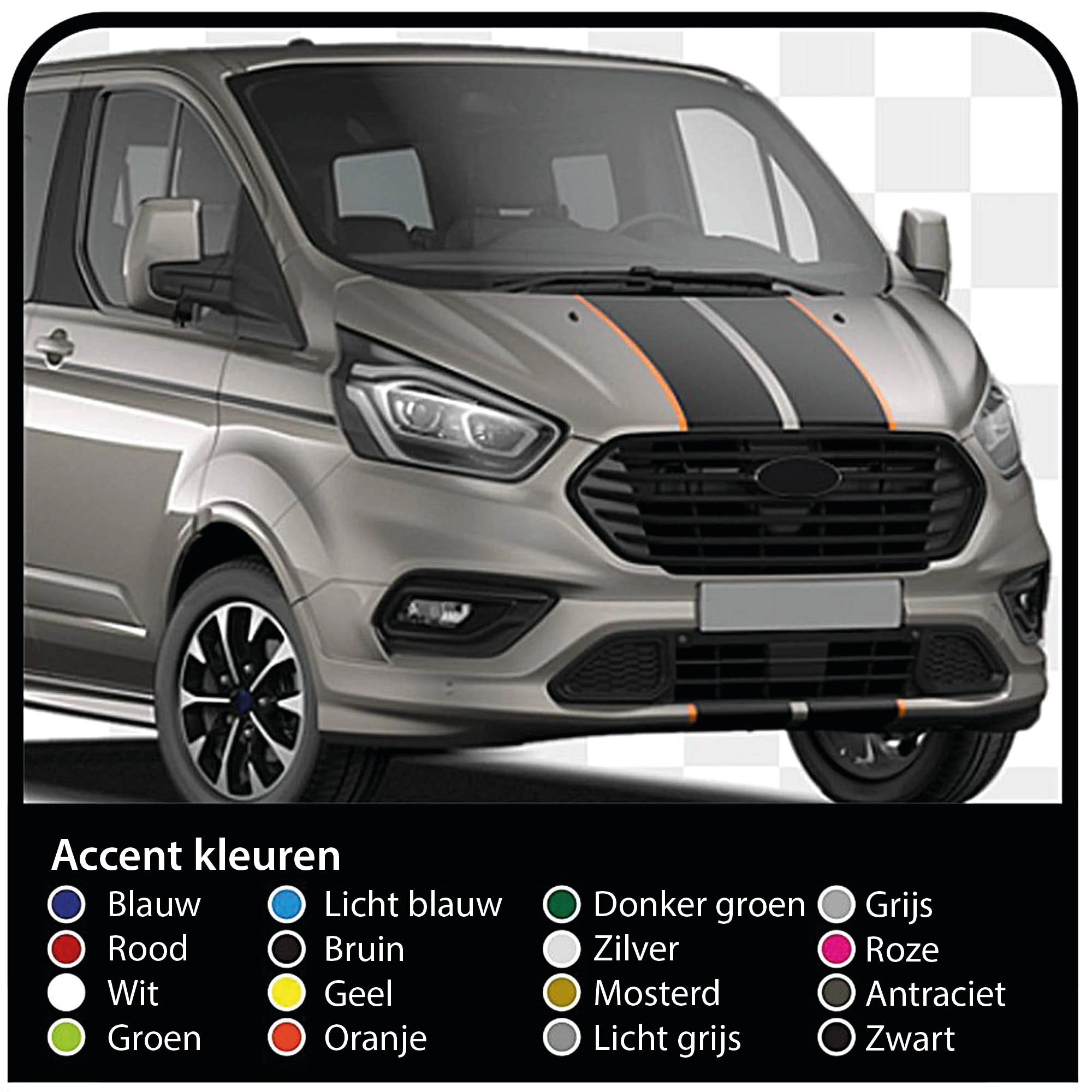 Striping Transit Custom / Connect – Transit Custom Shop